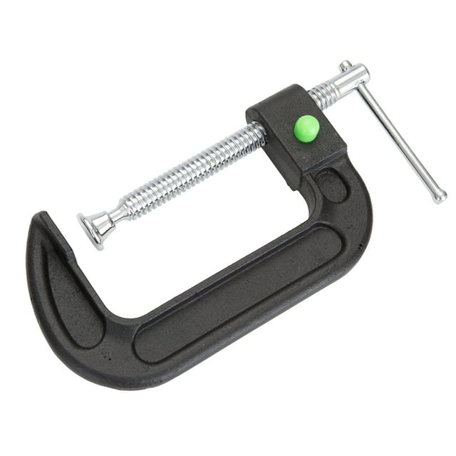 Hyper Tough 4-Inch Push Button Quick Release C-Clamp - Walmart.com