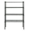 Free Shipping! Hyper Tough Black Multipurpose Wire Shelving Rack with ...