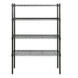 Free Shipping! Hyper Tough Heavy Duty Wire Shelf Unit Black 4-Tier 1400 ...