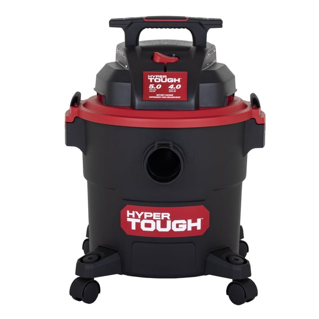 Hyper Tough 5 Gallon Wet/Dry Vacuum for the Car, Garage, Home or ...