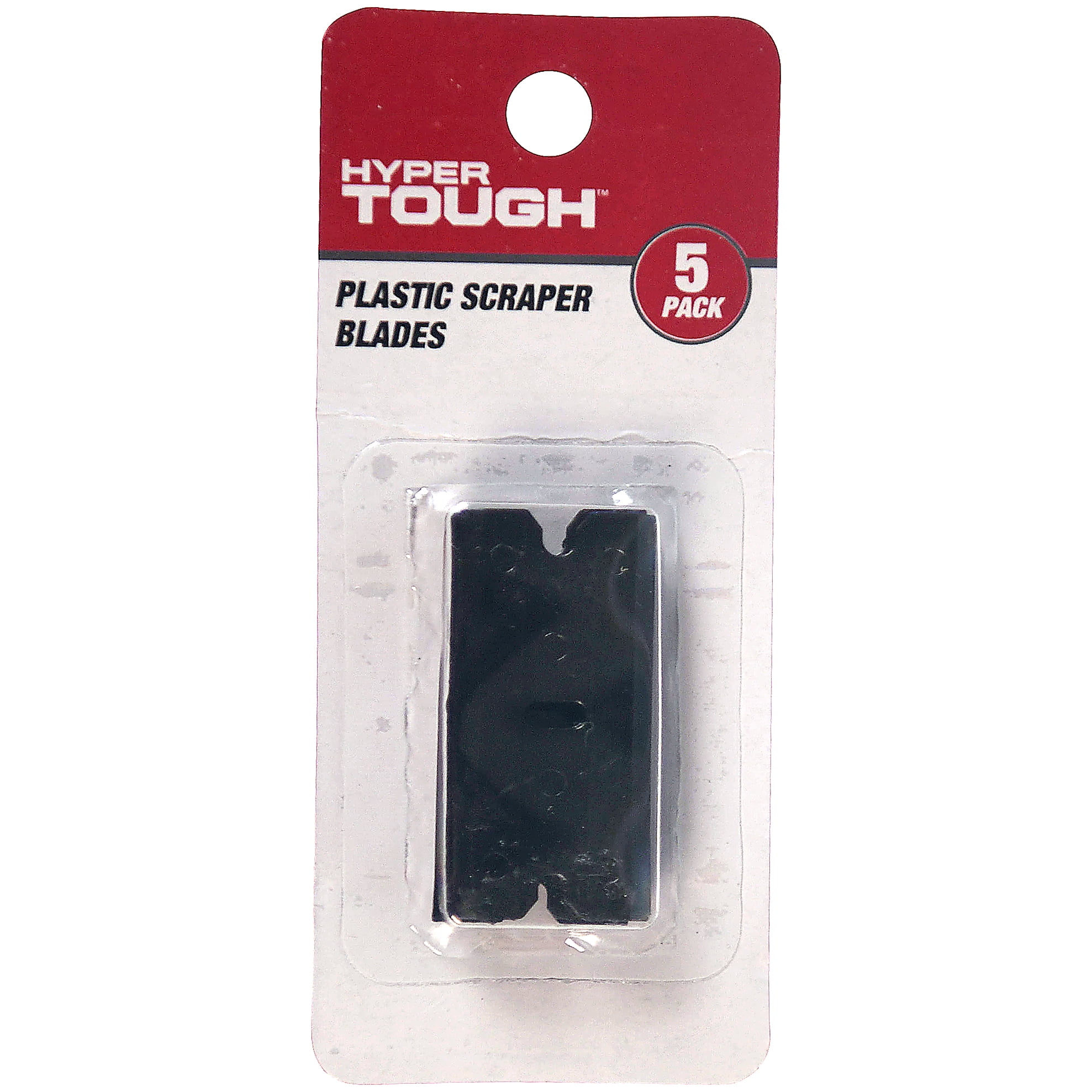 Hyper Tough 5-piece Non-Marring Plastic Scraper Blades, 5072 - Walmart.com