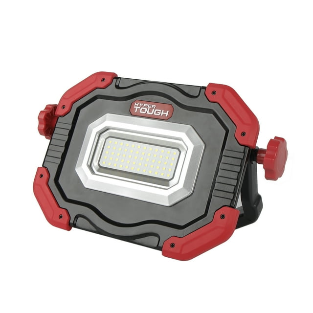 Hyper Tough 50W LED 5000 Lumen Rechargeable Free Standing Light ...