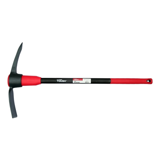 Hyper Tough 5lb Pick Mattock with Double Injection Fiberglass 36 ...