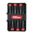 Hyper Tough 6 Piece Multiple Tip Precision Screwdriver Set with Storage ...