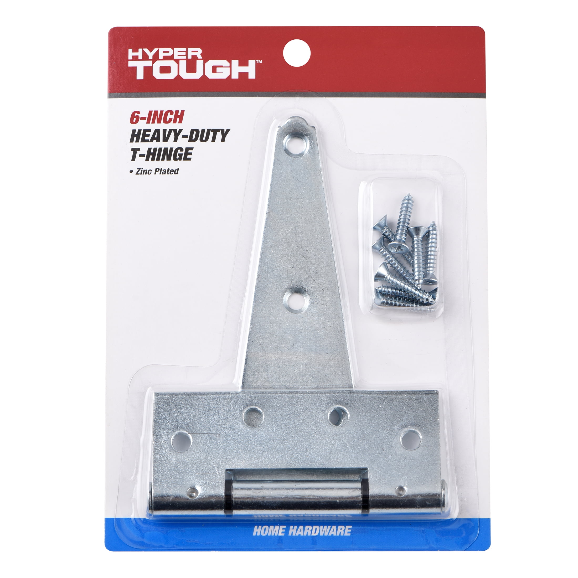 Hyper Tough 6 inch. Tee Hinge, Zinc Plated - Walmart.com