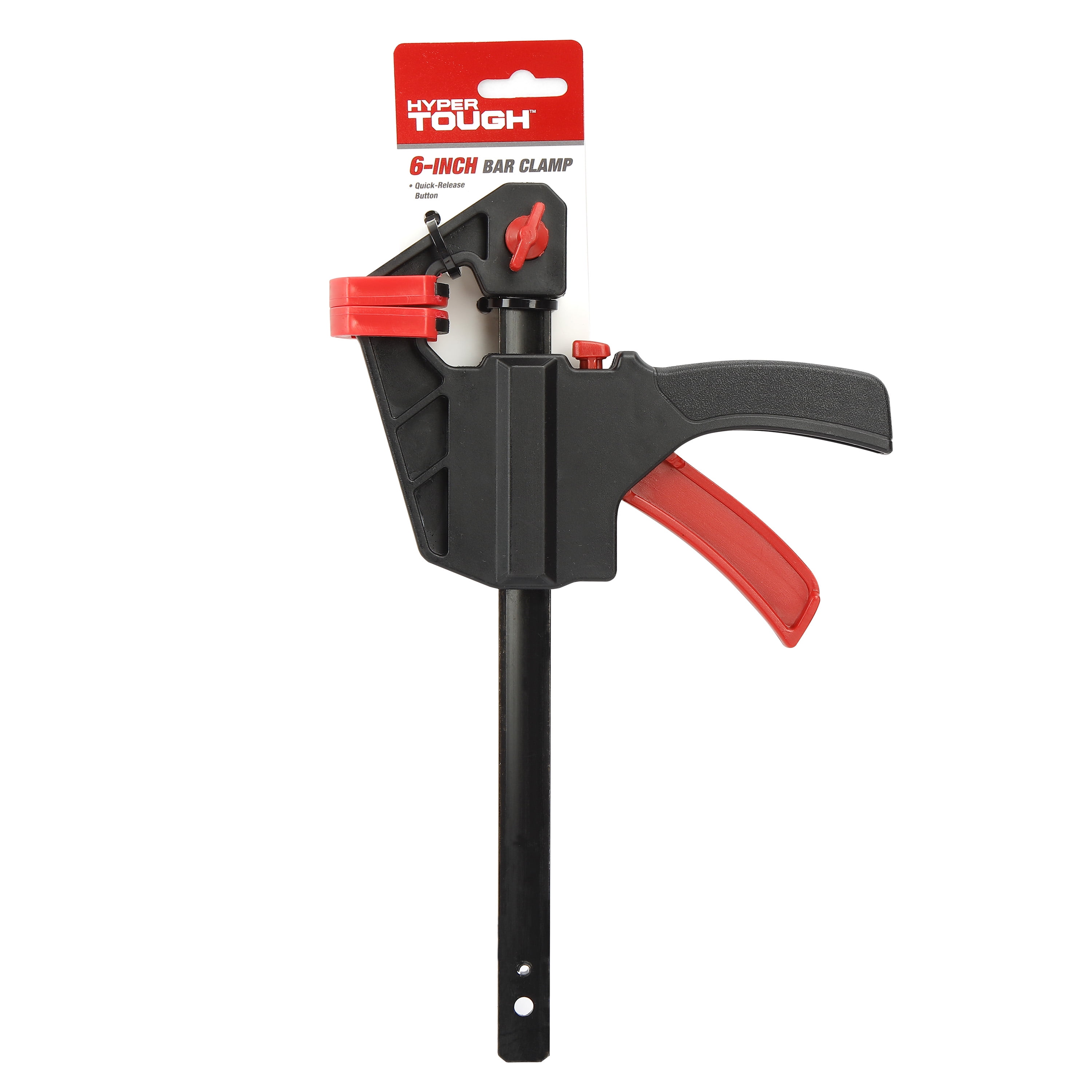 Hyper Tough 6-inch Trigger Ratcheting Bar Clamp and Spreader, Nylon ...