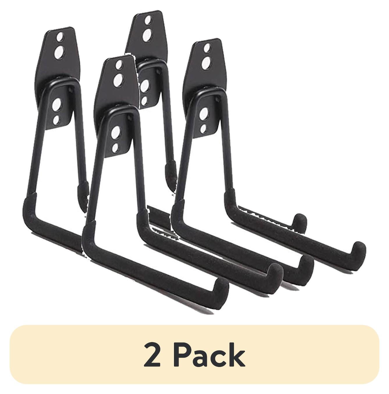 (2 pack) Hyper Tough 8-Pack Wall-Mount Storage Hooks, Non-Marring Vinyl ...