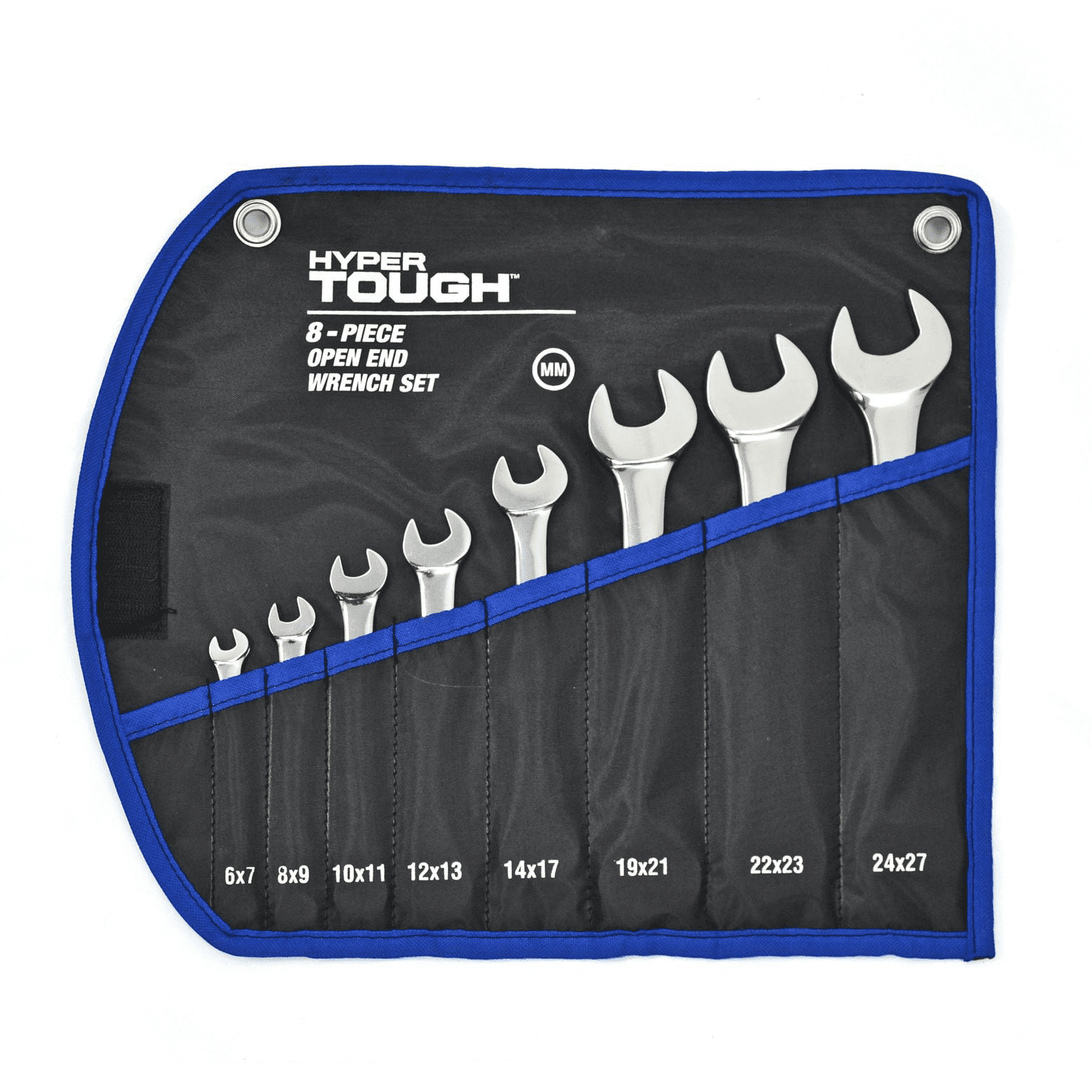 Hyper Tough 8-Piece Metric Double Open End Wrench Set - Walmart.com