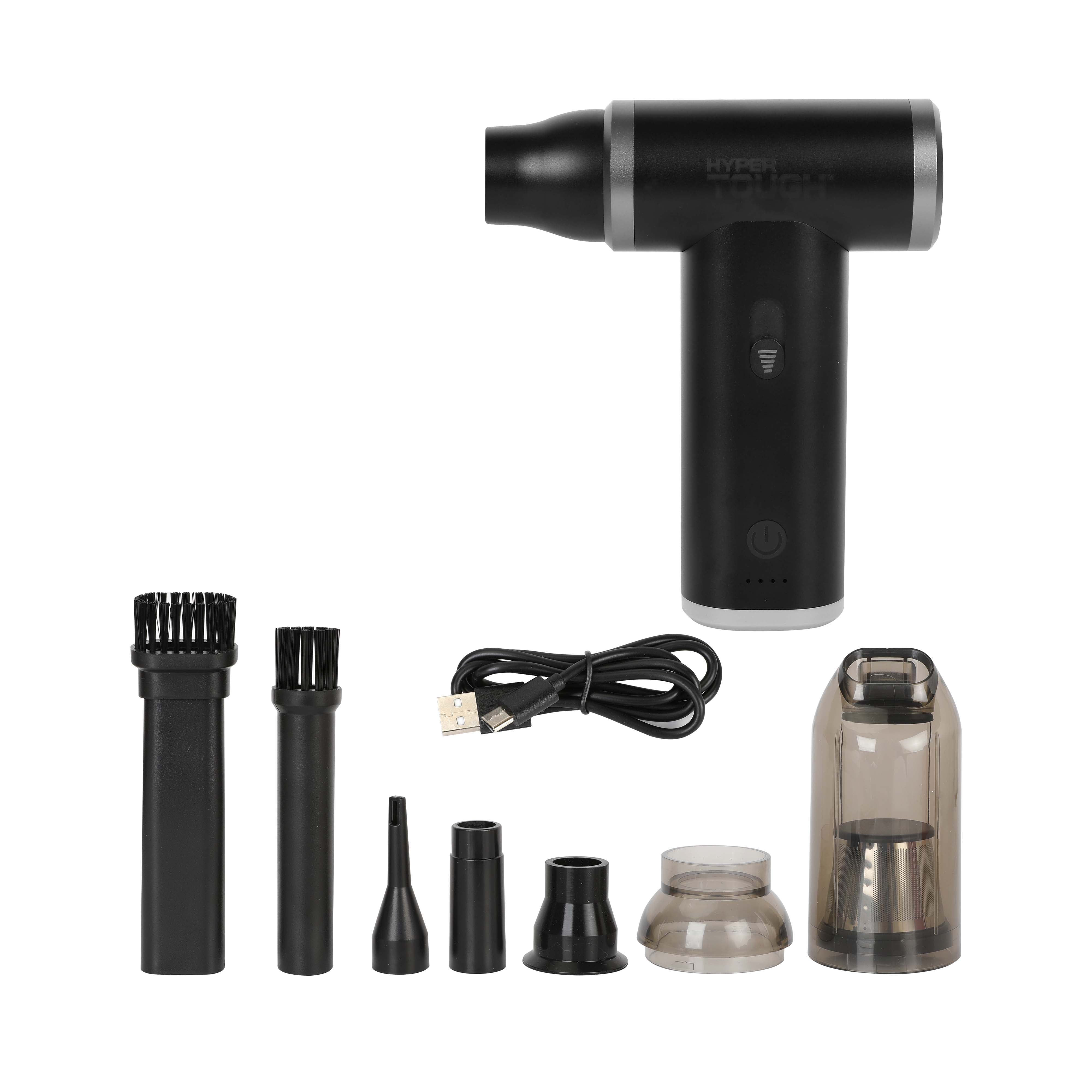 Hyper Tough 8-Volt Max 3-In-1 Mini Turbo Jet Blower, Vacuum, and ...