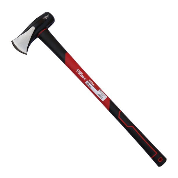 Hyper Tough 8lb Splitting Burst Axe Maul Double Injection Fiberglass ...