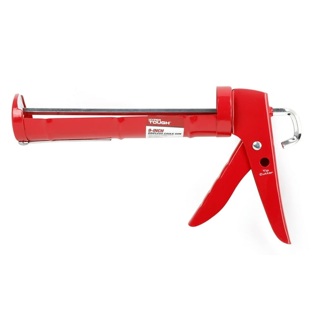 Hyper Tough 9-inch Drip-Free Caulk Gun - Walmart Business Supplies