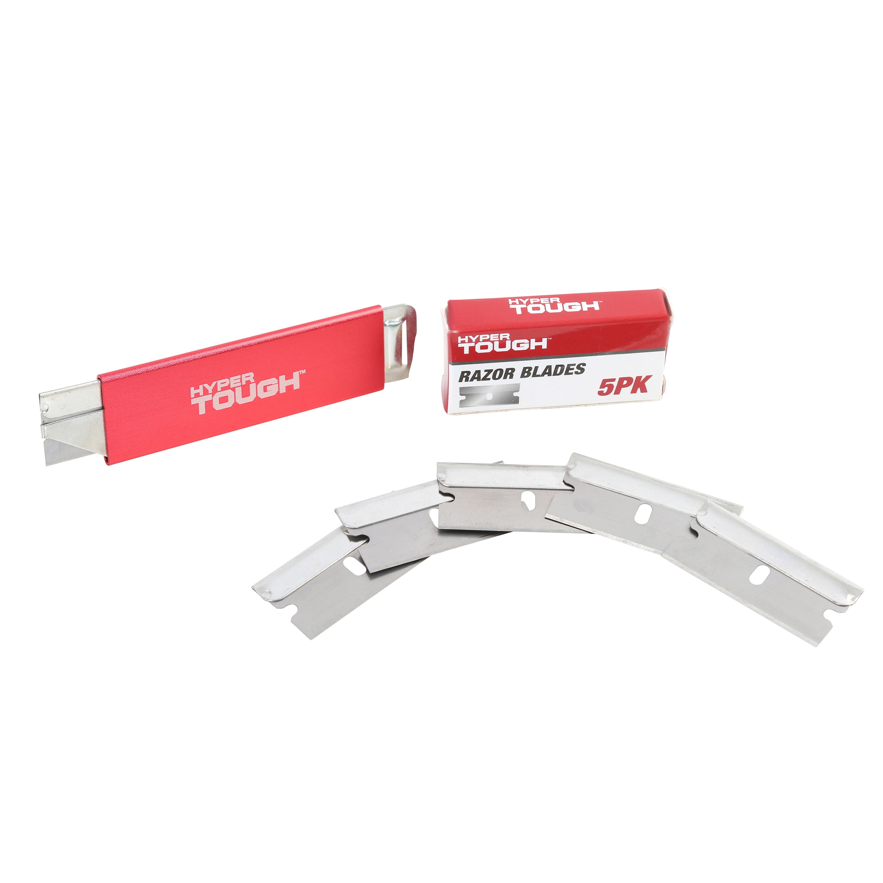 Hyper Tough Aluminum Retractable Box Cutter with Blades - Walmart ...