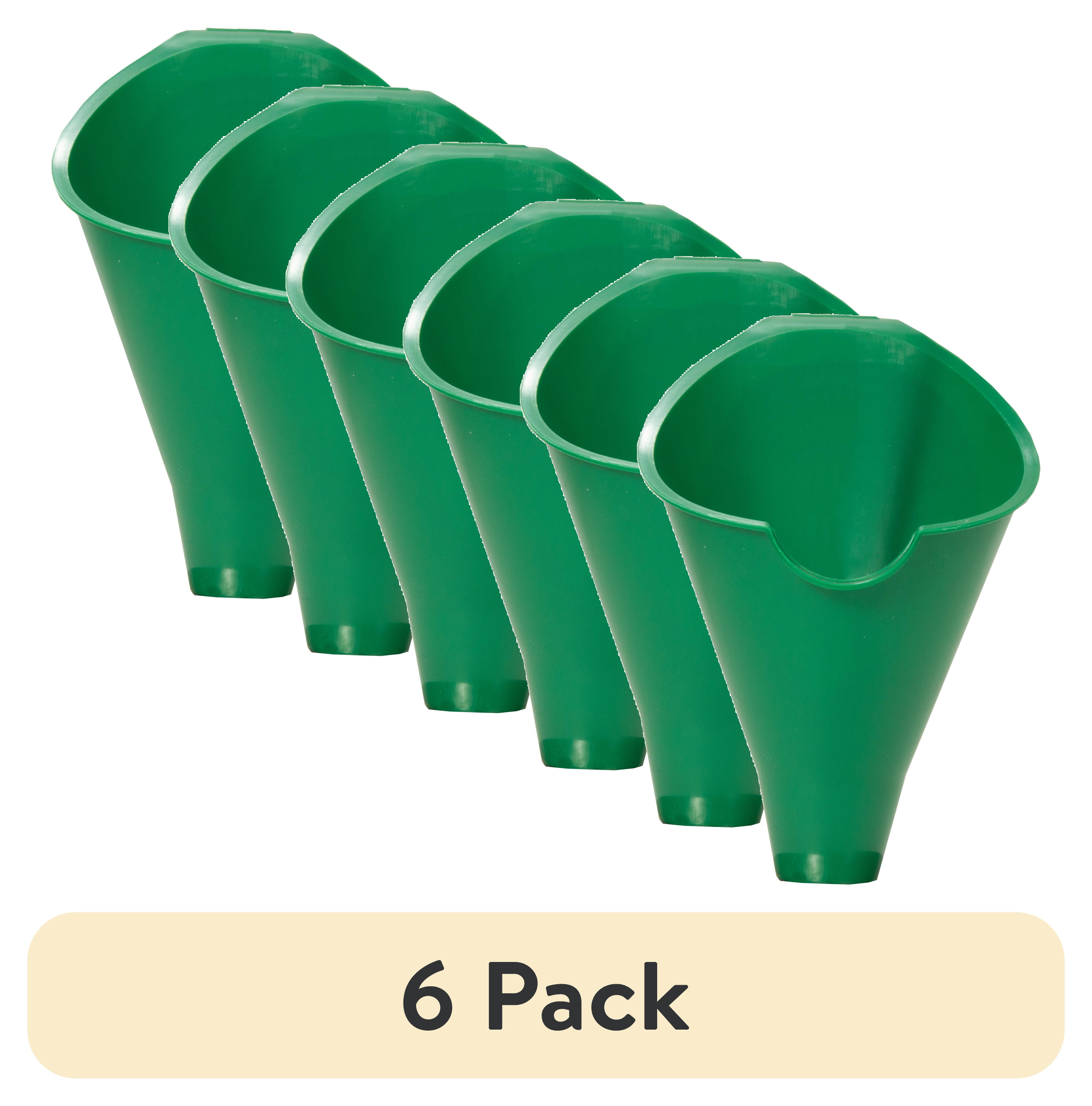 (6 pack) Hyper Tough Big Mouth Automotive Plastic Funnel, Green ...