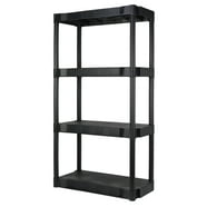 Free Shipping! Hyper Tough Black Multipurpose Wire Shelving Rack with ...