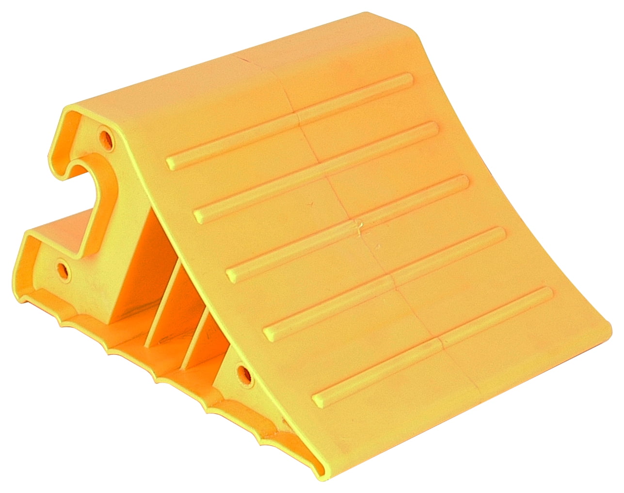 Hyper Tough Brand Super Heavy Duty Yellow Color Wheel Chock, Rugged ...