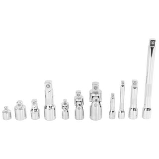 Hyper Tough 107 Piece 1/4, 3/8, 1/2 inch Drive Socket Set For Mechanic ...