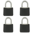 Hyper Tough 20mm Aluminum Covered Keyed Padlock with 7/16 inch Shackle ...