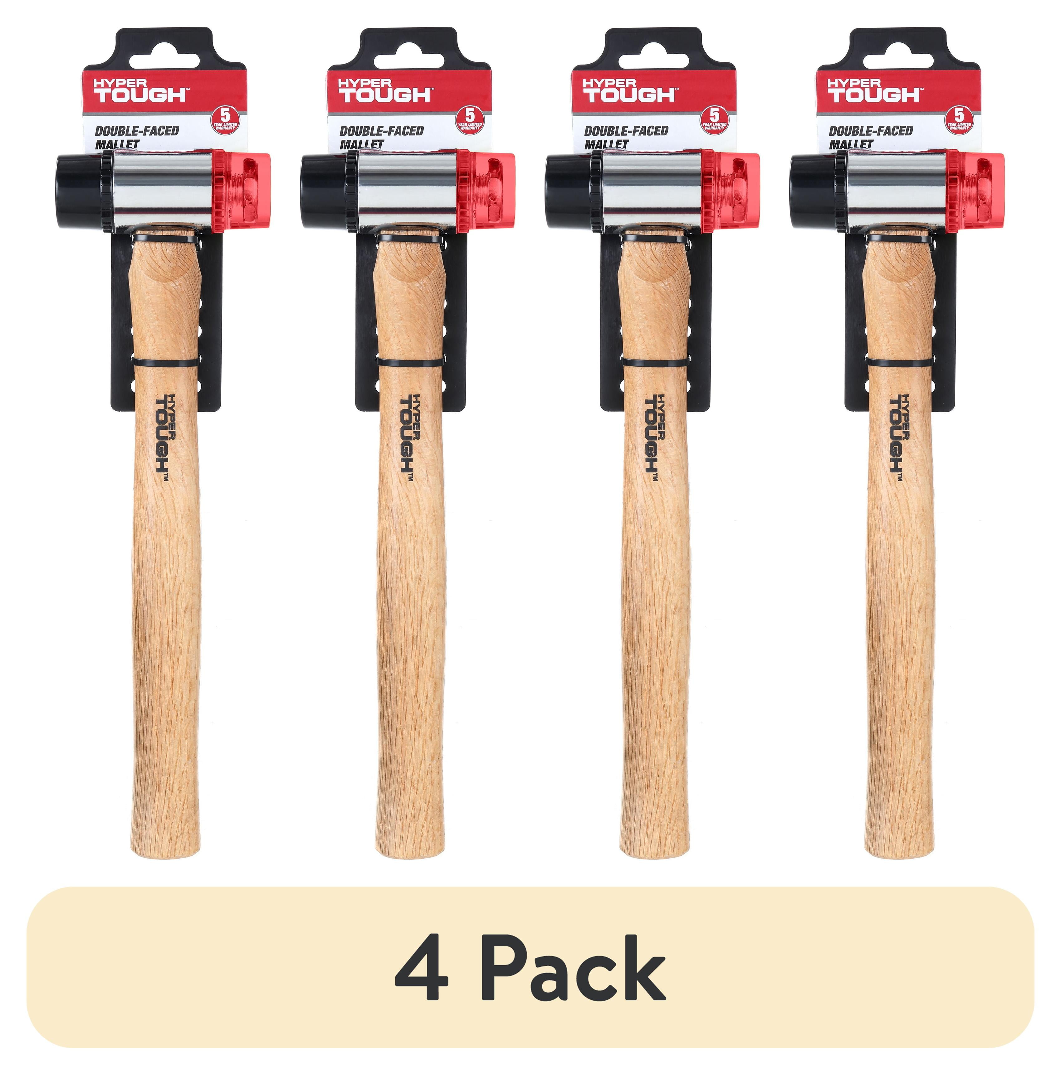(4 pack) Hyper Tough Double Face Mallet Hammers TH70083A - Walmart.com