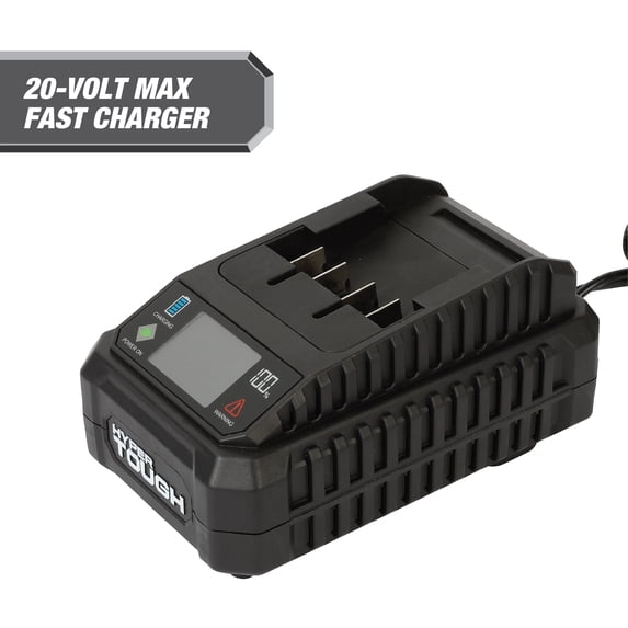 Hyper Tough Fast Charger for 20V Max Lithium-Ion Batteries, Charges in ...
