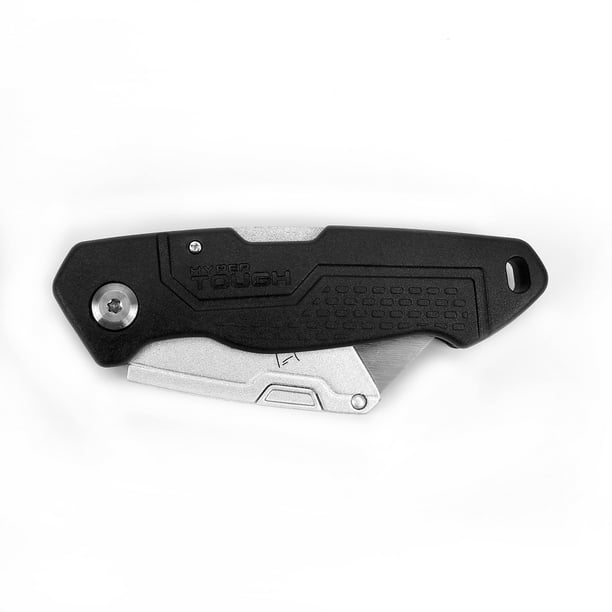 Hyper Tough Folding Lock-back Utility Knife, 9 in - Walmart Business ...