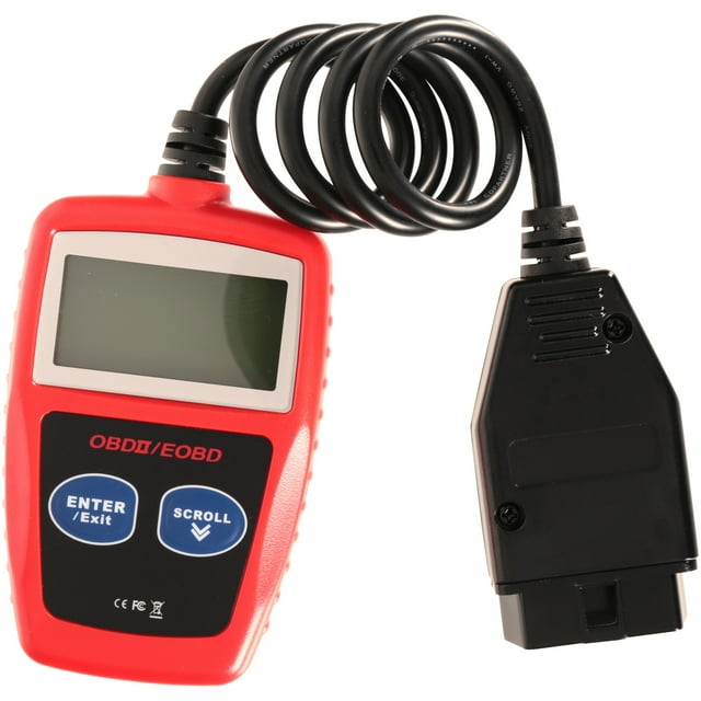 Hyper Tough HT309 OBD2 Scan Automotive Diagnostic Tool Code Reader, Red ...