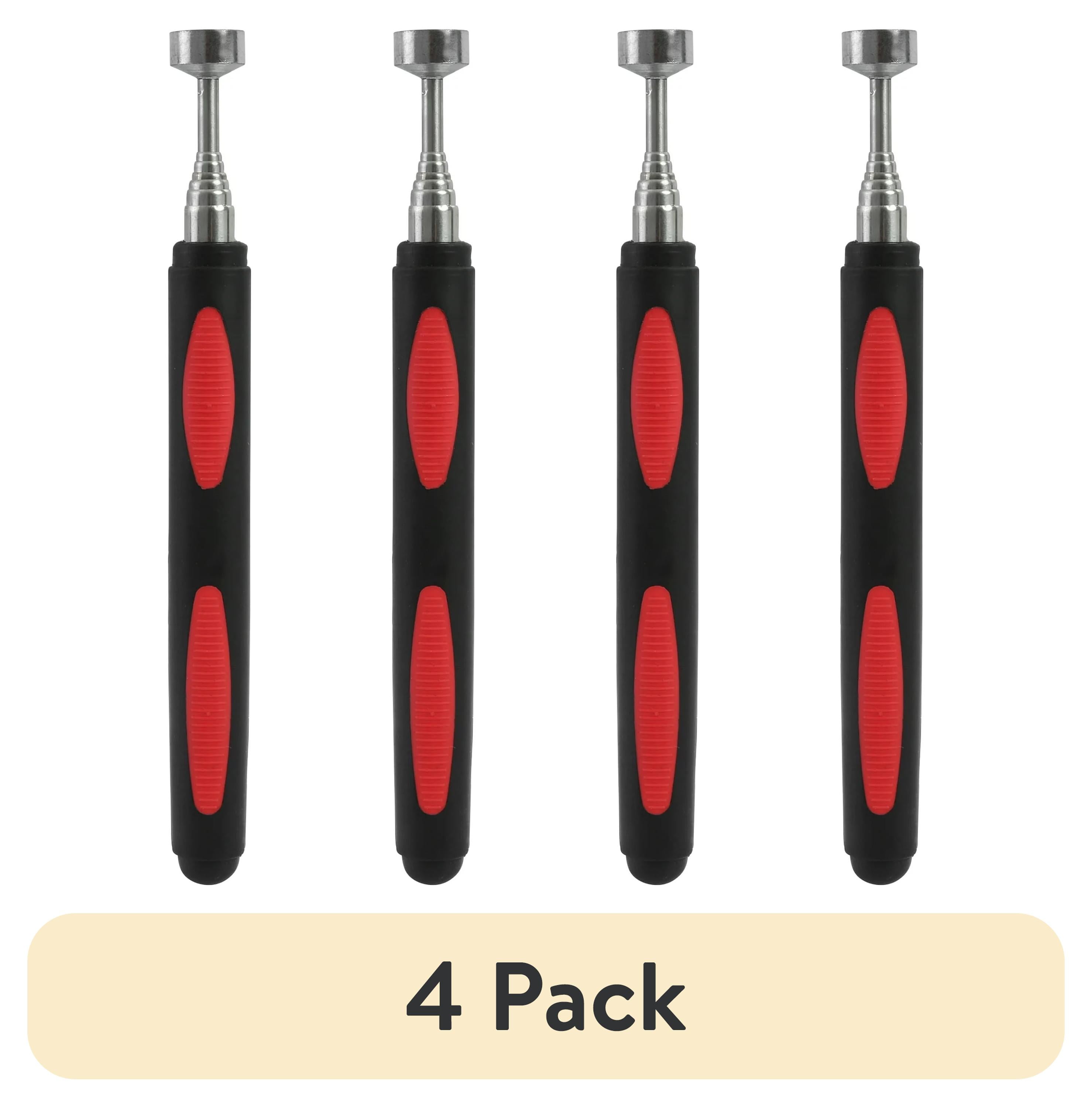 (4 pack) Hyper Tough Heavy Duty 6-inch to 33-inch Telescoping Magnetic ...