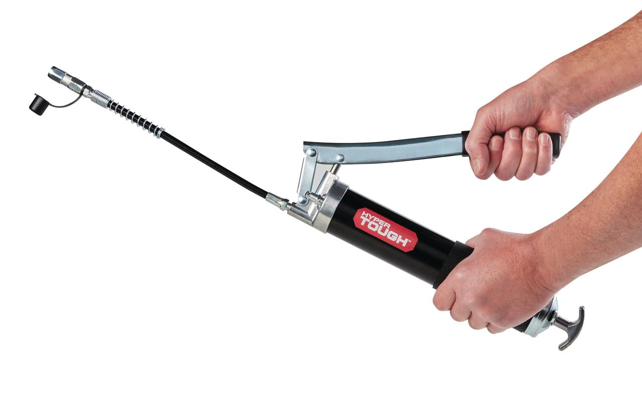 Hyper Tough Heavy Duty Lever Grease Gun - Walmart Business Supplies