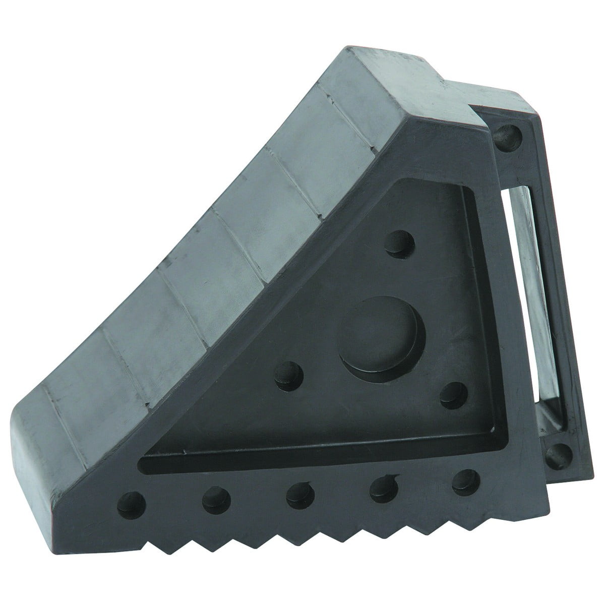 Hyper Tough Heavy Duty Solid Rubber Wheel Chock - Walmart.com