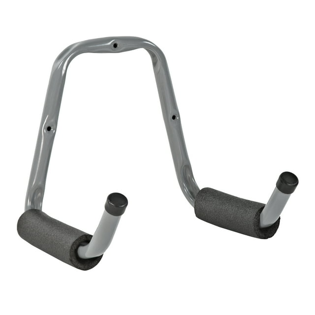 Hyper Tough Heavy Duty Steel Double-Arm Utility Hook Wall Mount Garage ...