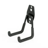 Hyper Tough Heavy Duty Metal Wall Mount U-Hook, Black, 40 lb Capacity ...