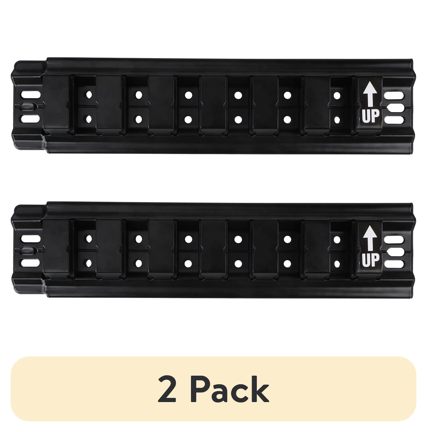 (2 pack) Hyper Tough Hyper Stack 16-Inch Heavy Duty Steel Wall Storage ...