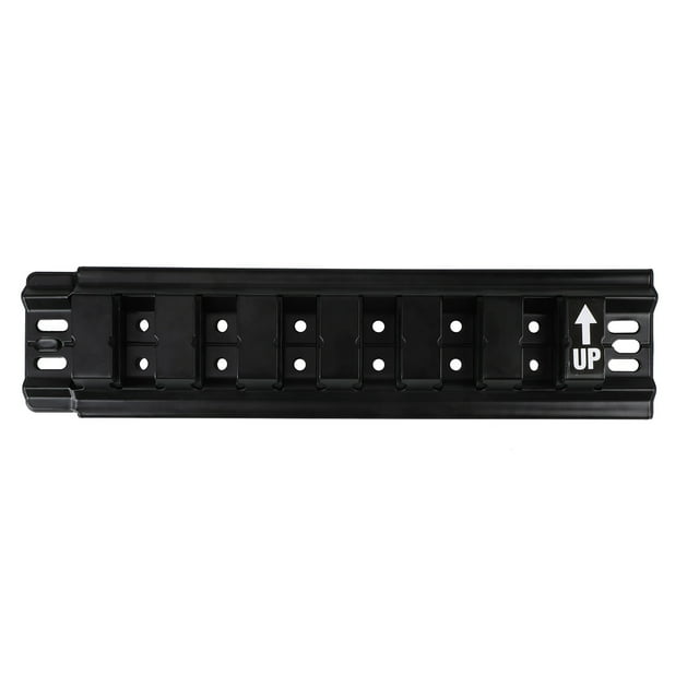 Hyper Tough Hyper Stack 16-Inch Heavy Duty Steel Wall Storage Rail ...