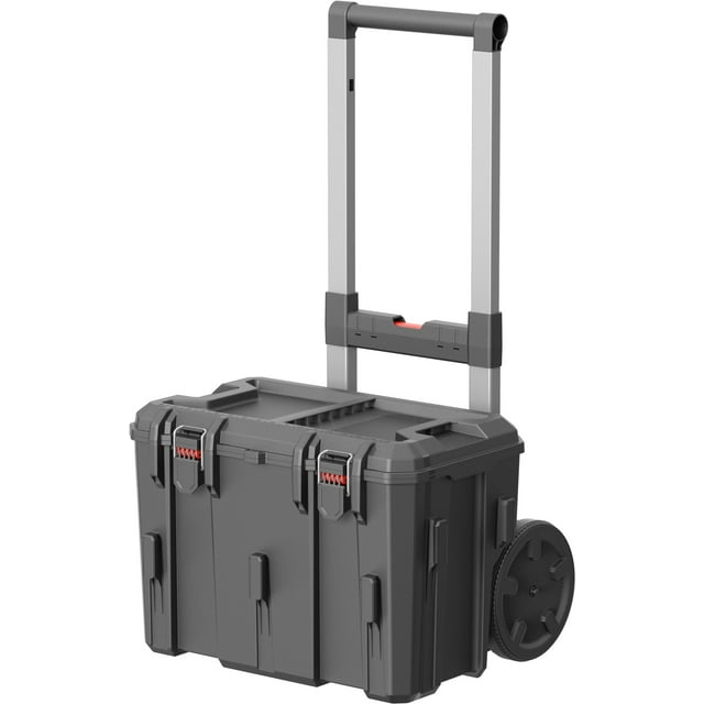 Hyper Tough Hyper Stack Rolling Tool Storage Base Box, Black - Walmart.com