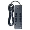 Hyper Tough Indoor Surge Protector with 10 Outlets 2480 Joules ...