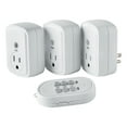 Hyper Tough Indoor Wireless Remote Control 3 Pack, 1-Outlet, 100 Feet ...