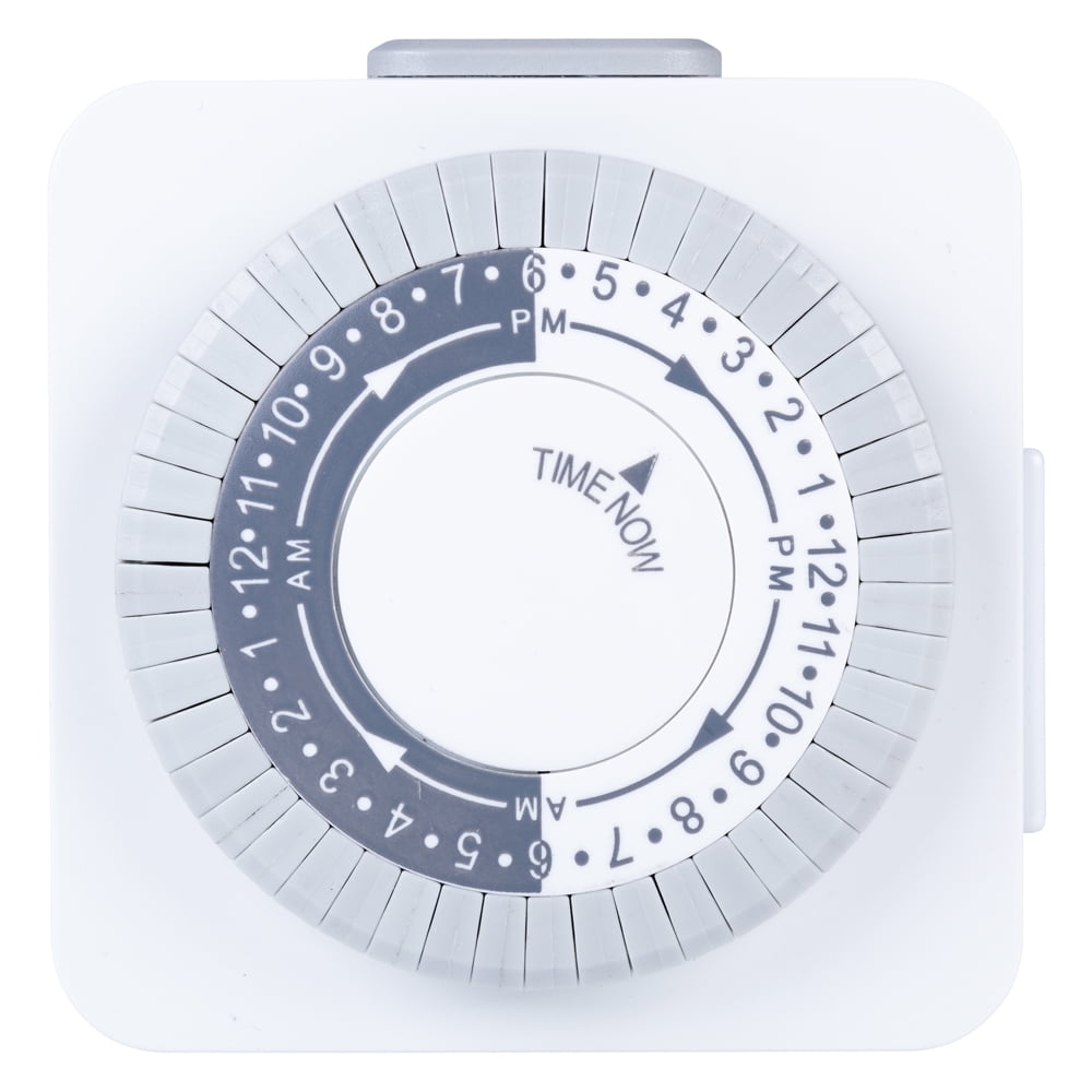 Hyper Tough Indoor Analog Timer, Single Grounded Outlet - Walmart.com
