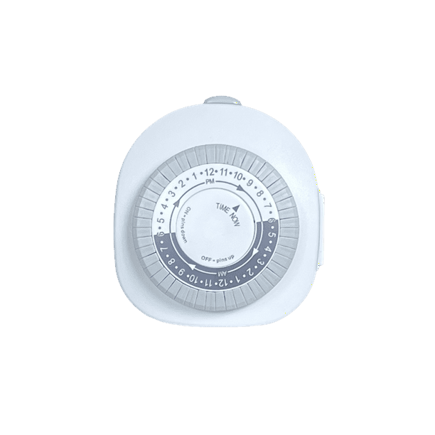 Hyper Tough Indoor Grounded Analog Timer with 3-Prong Outlet - Walmart ...