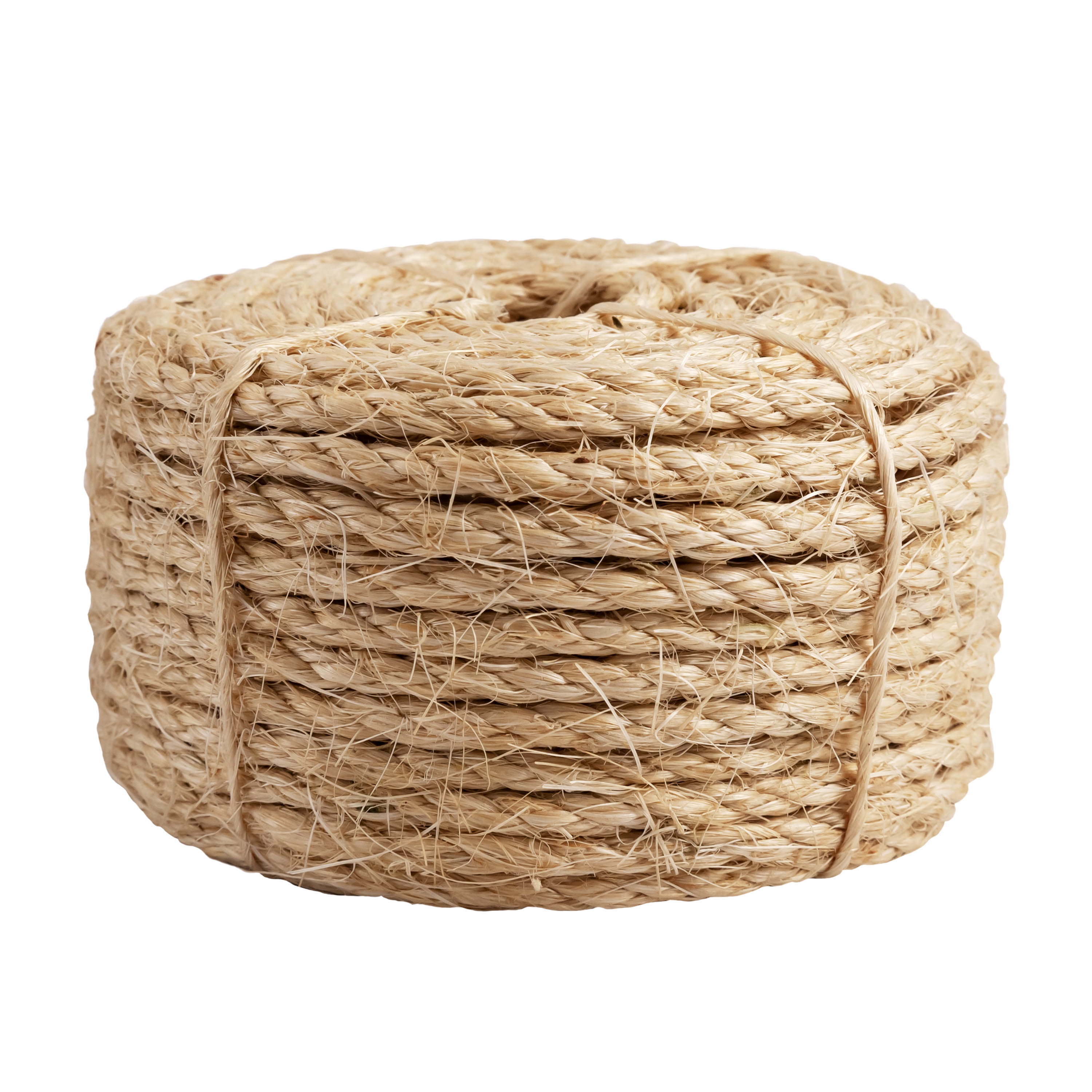 Hyper Tough Item# 8010L-HT, Sisal Twisted Rope, Natural Color, 1/4" x ...