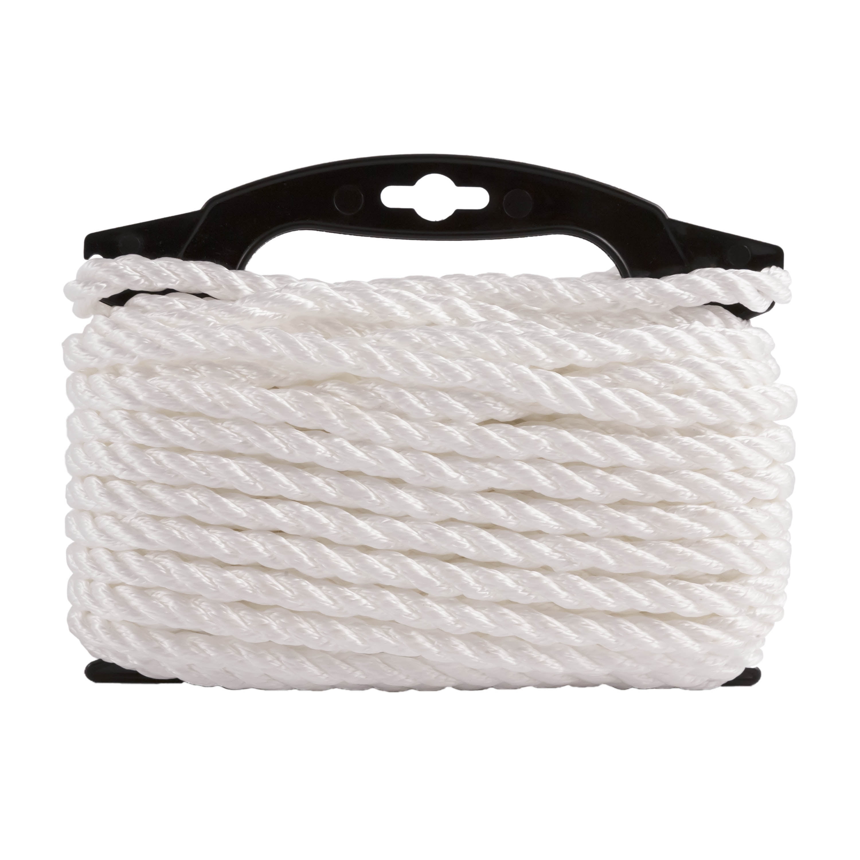Hyper Tough Item# NPP850-HT, Nylon Blend Twisted Rope, White, 3/8" x 50 ...