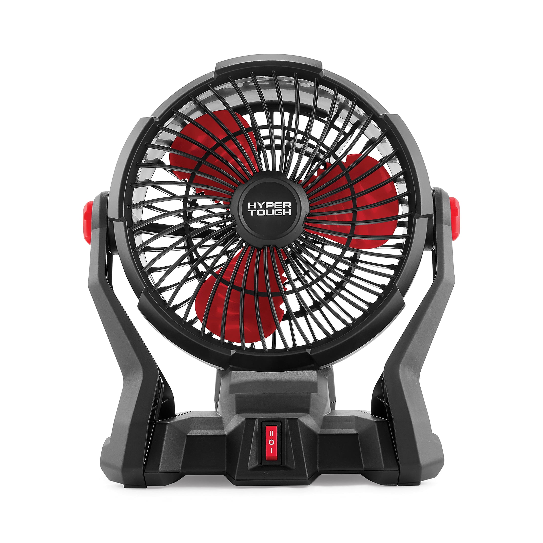 Hyper Tough 7.5 in. Cordless Fan with Hybrid Power,with 2.0Ah Lithium ...