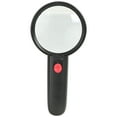 Hyper Tough LED Lighted 3x Magnifying Glass with Acrylic Lens and ...