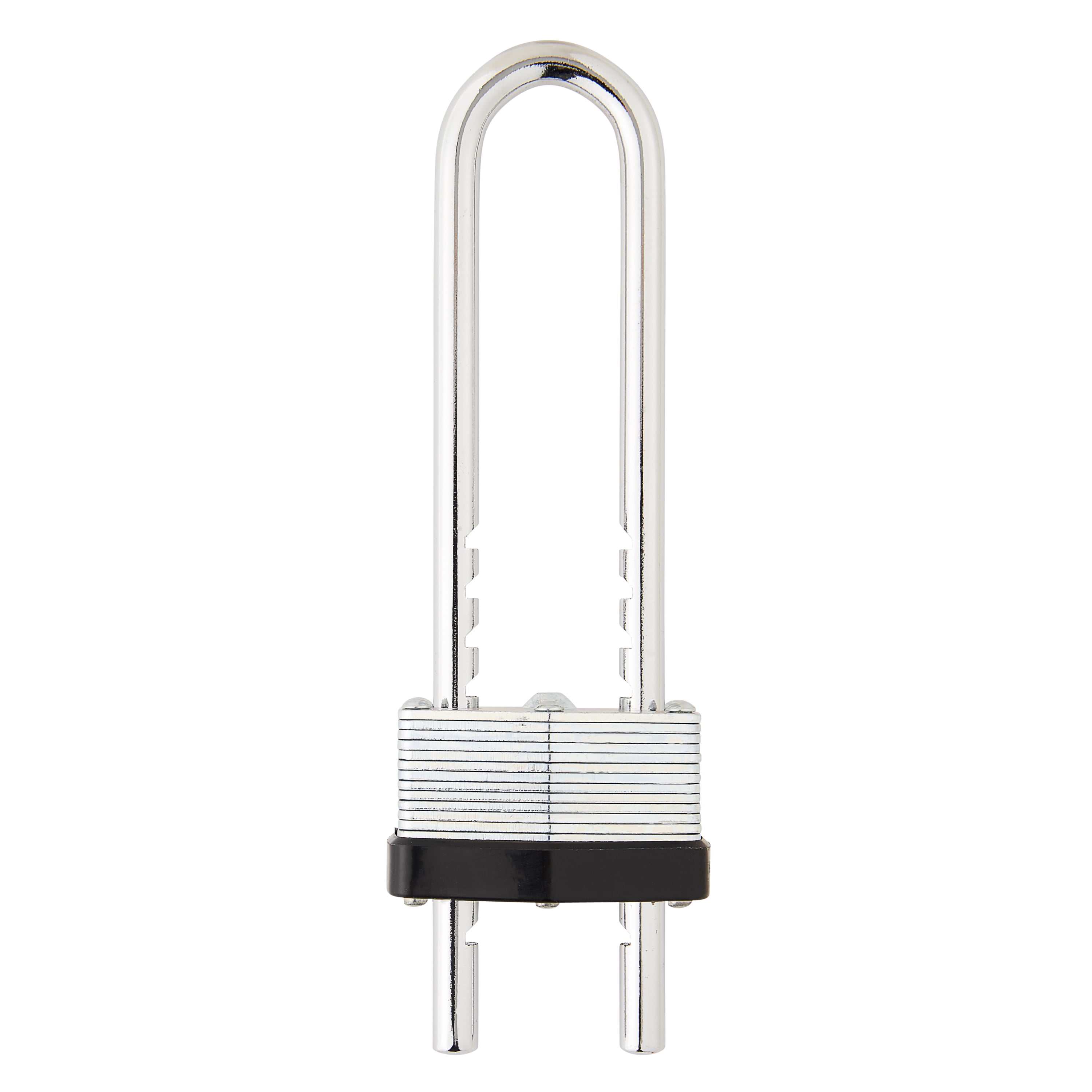 Hyper Tough Laminated Steel 44mm Keyed Padlock with Adjustable Shackle ...