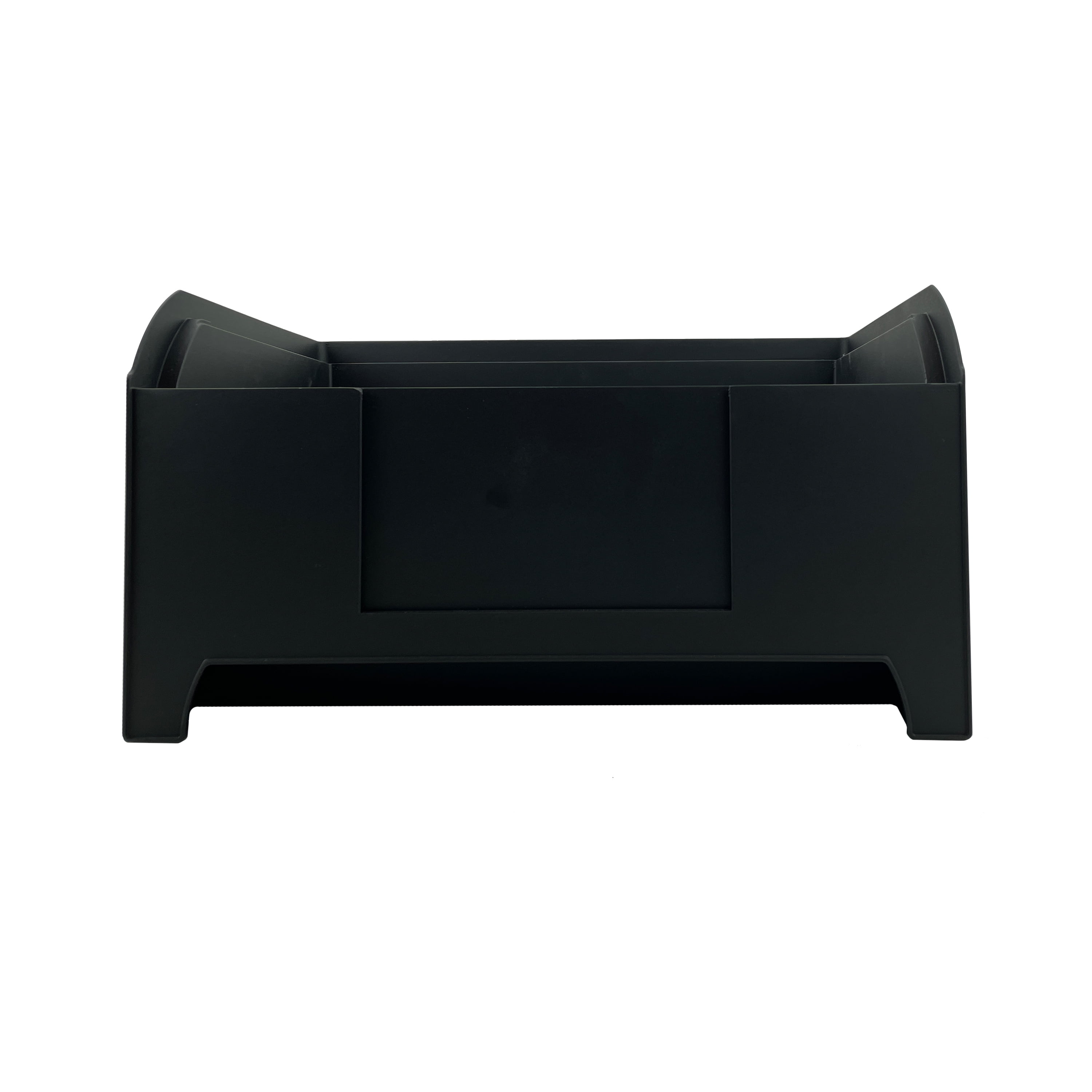 Hyper Tough Large Stackable Plastic Material Storage Bin, Black ...