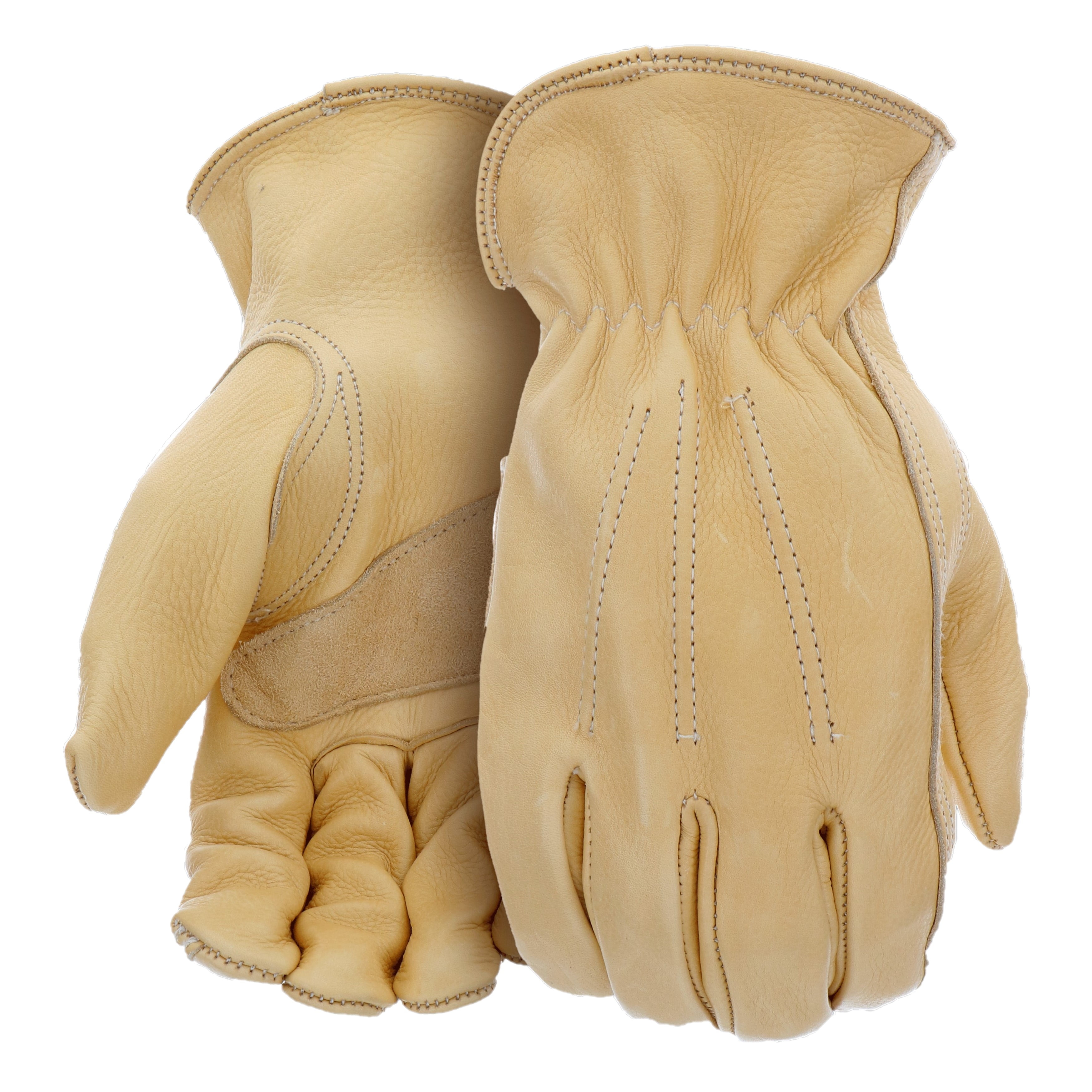 Hyper Tough Men's Curry Leather Driver Brown Extra-Large Gloves, 1 Pair ...