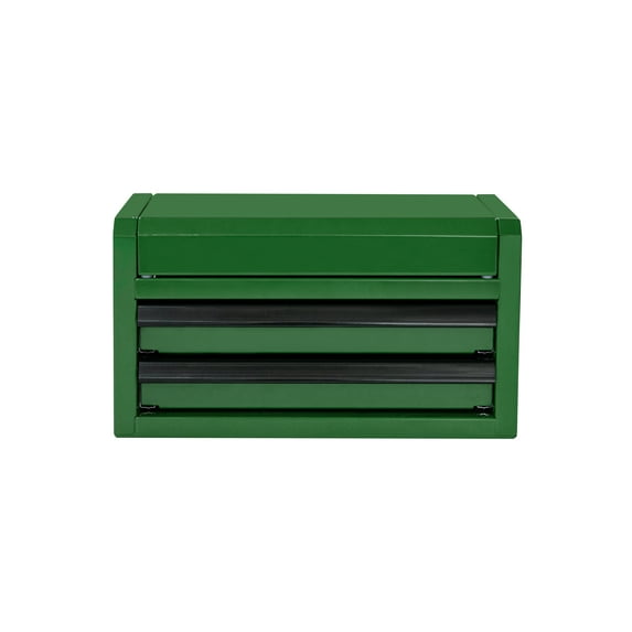 Hyper Tough Mini 10-inch 2-Drawer Steel Toolbox, WC Green - Walmart.com