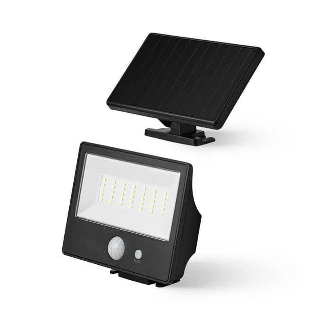 Hyper Tough Motion Sensing Outdoor Security Flood Light, Dusk to Dawn ...