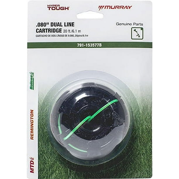 Hyper Tough/Murray .080 Dual Line Replacement String Trimmer Cartridge ...