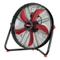 Hyper Tough New 20 inch High Velocity Sealed Motor Drum Fan with Wall ...