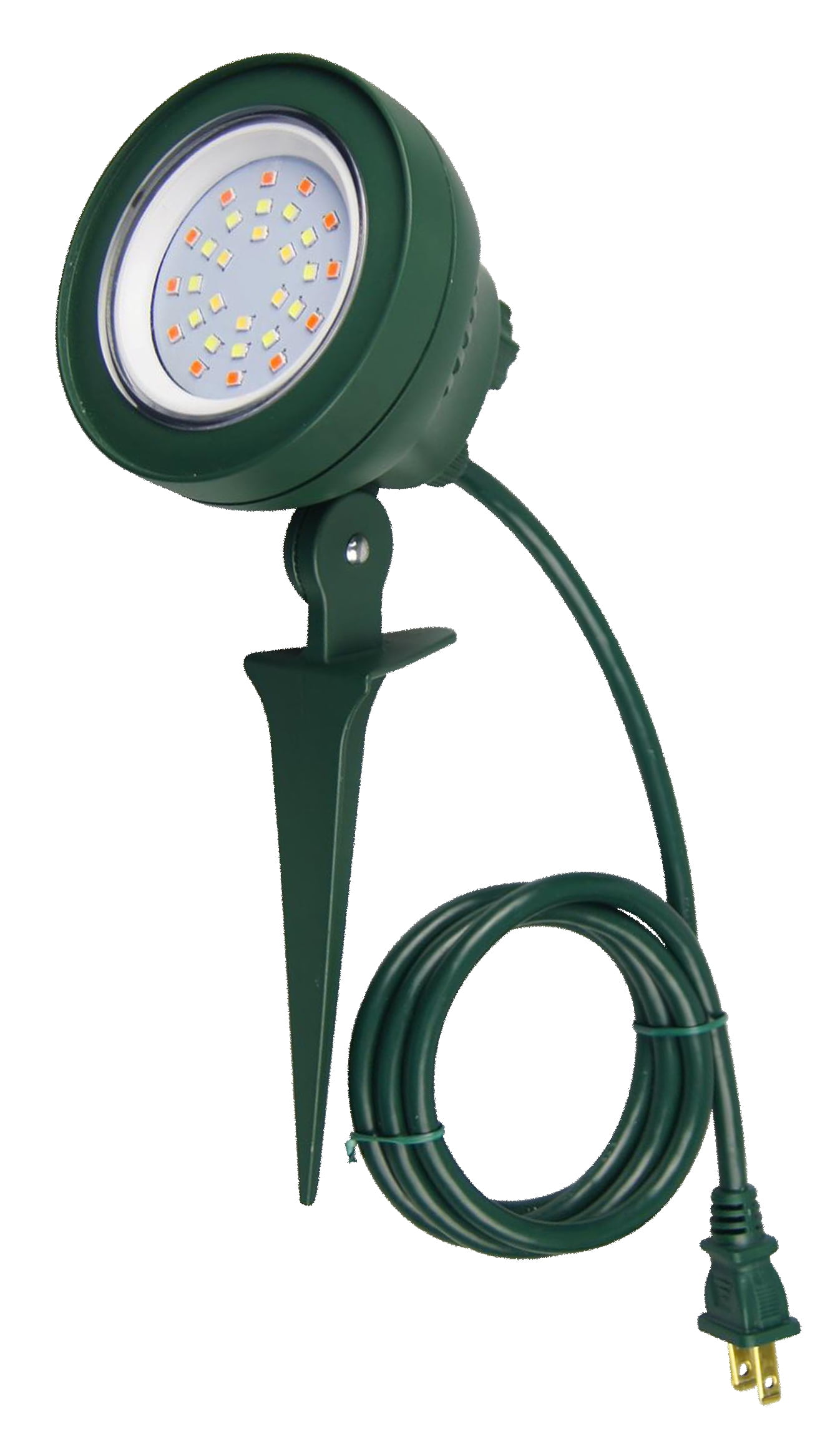 Hyper Tough Outdoor 3 Color-changing Led Floodlight, Green, Plastic ...