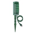 Hyper Tough Outdoor 3-Outlet Stake Timer with Swivel Function 10 Amps ...